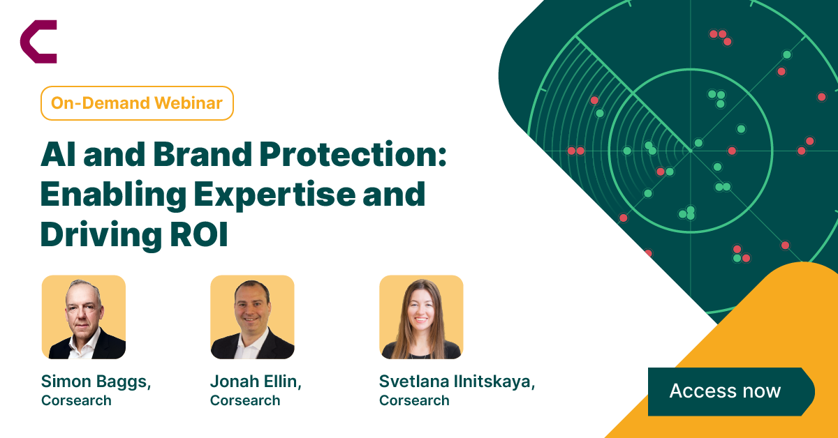Webinar - AI and Brand Protection: Enabling Expertise and Driving ROI ...