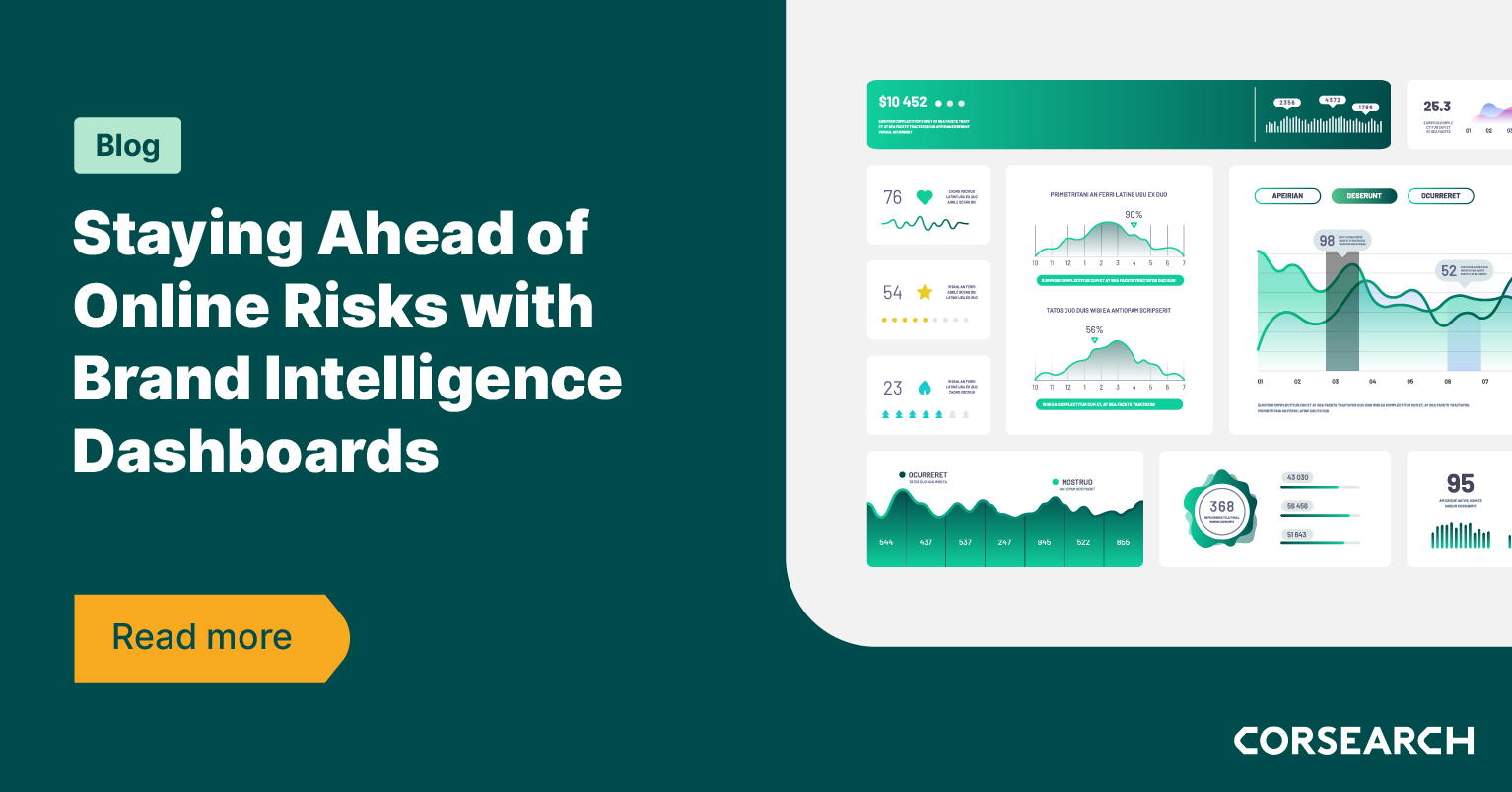 Staying Ahead of Online Risks with Brand Intelligence Dashboards - Corsearch
